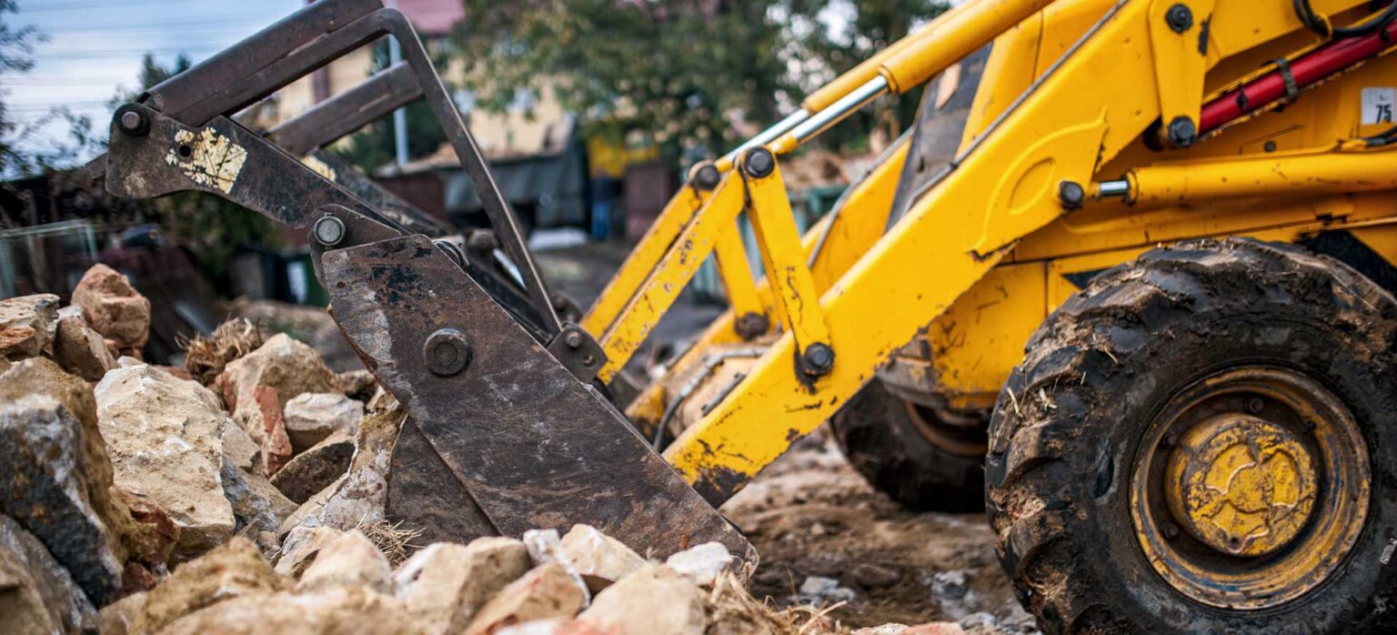 Construction Site Debris Cleanup - Santa Rosa Hauling